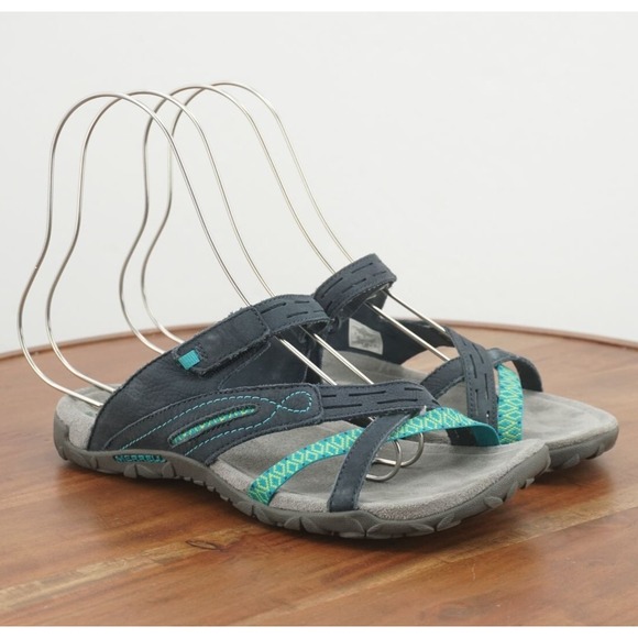 Merrell | Shoes | Merrell Womens Terran Weave Ii Sport Sandals Slides ...